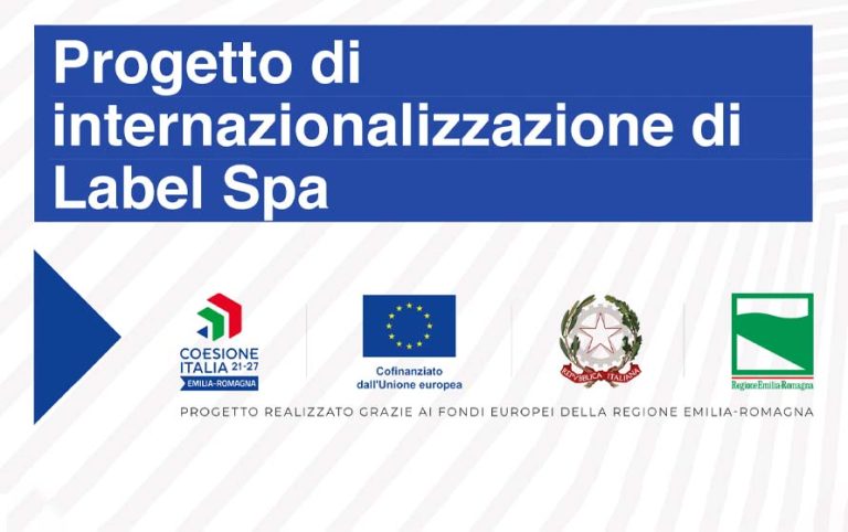 Progetto di internazionalizzazione di LABEL Spa - Label spa